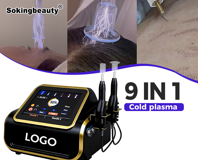 Anti Inflammatory Wrinkle Removal Multi Function 9 In 1 Dual Control ...